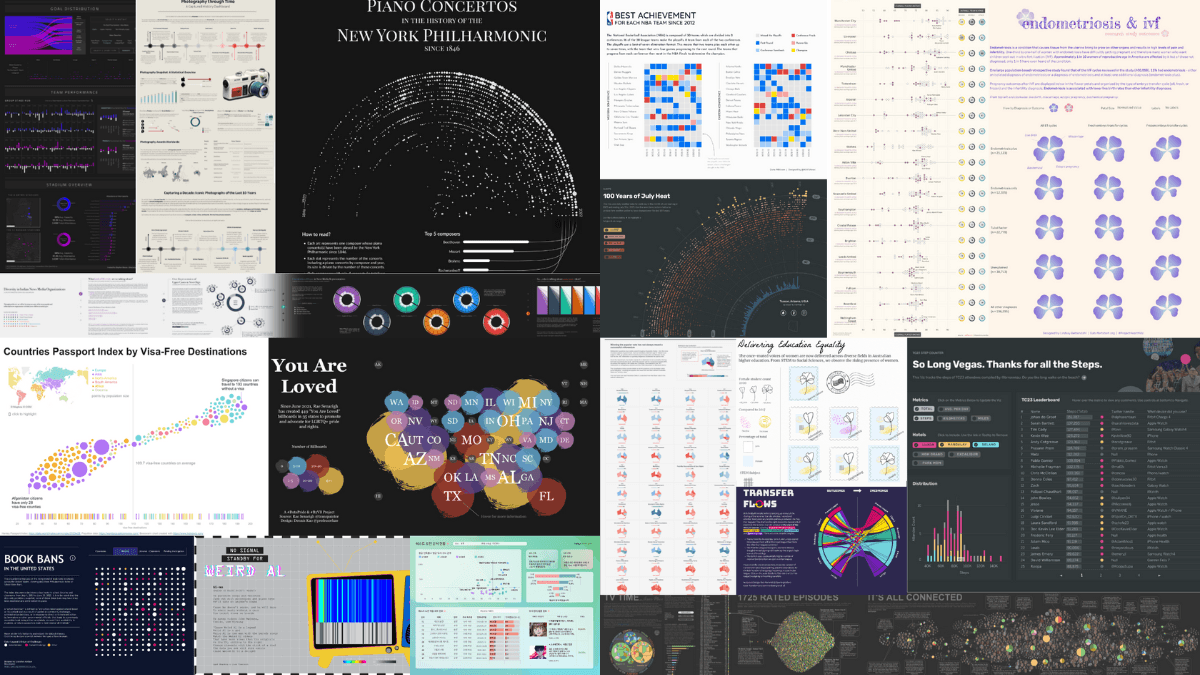 Tableau Public’s Viz Wrap: Data Visualizations from 2023